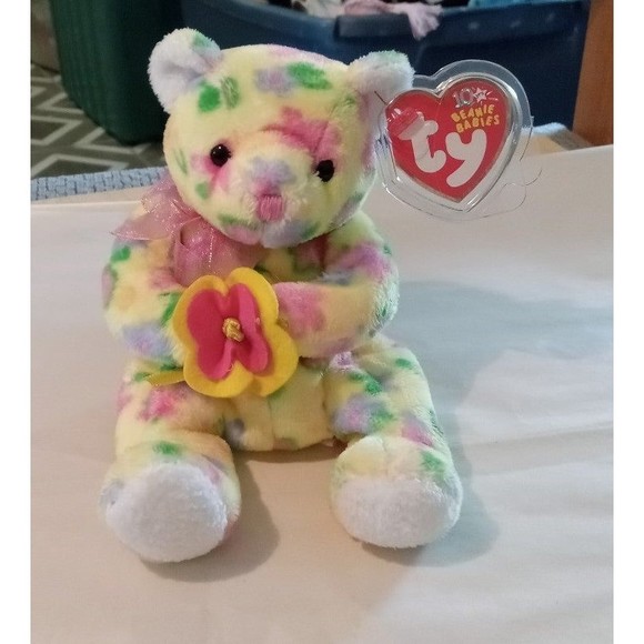 Toys | Ty Beanie Babies Bloom The Bear | Poshmark